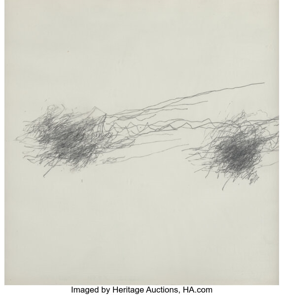 William Anastasi | Subway Drawings (8 works) (1989) | MutualArt