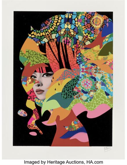 Miss Bugs | Untitled, Echo Chamber Solo Show mini print (2018) | MutualArt