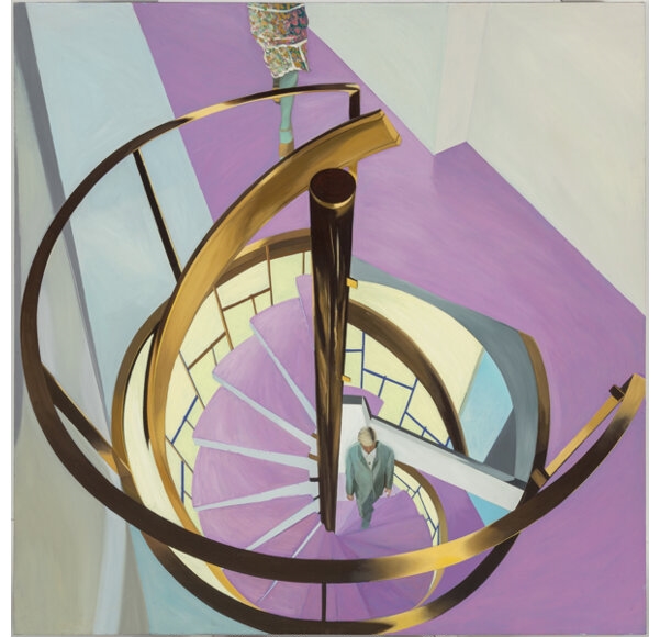 Neil Stokoe | Aerial View Spiral Staircase (1980) | MutualArt