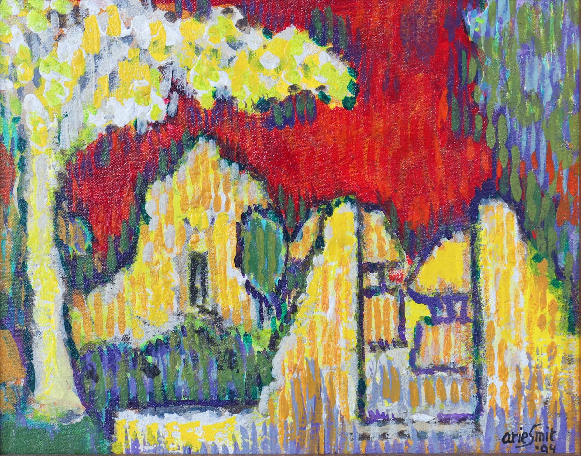 Arie Smit | Yellow Temple, 1994 (1994) | MutualArt