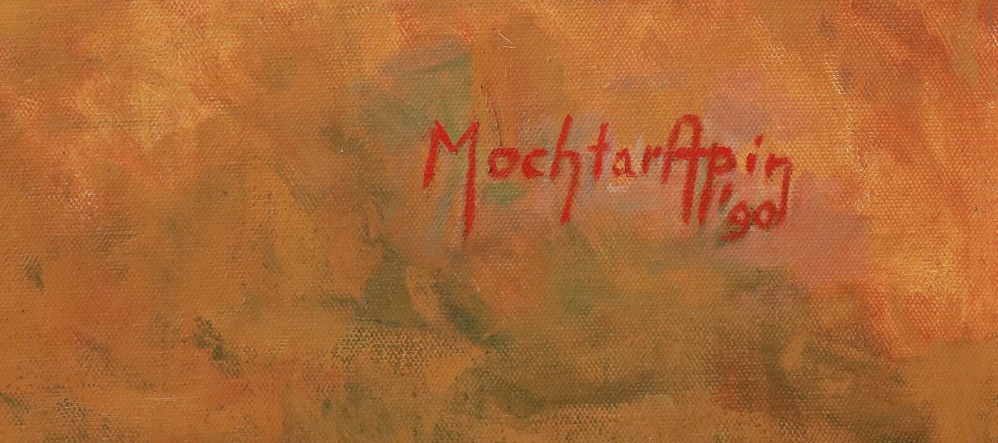 Mochtar Apin | Kucingnya, 1990 (1990) | MutualArt