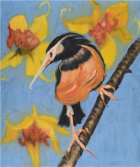 Ann Craven | Blue Pecker #3, 2003 (2003) | MutualArt