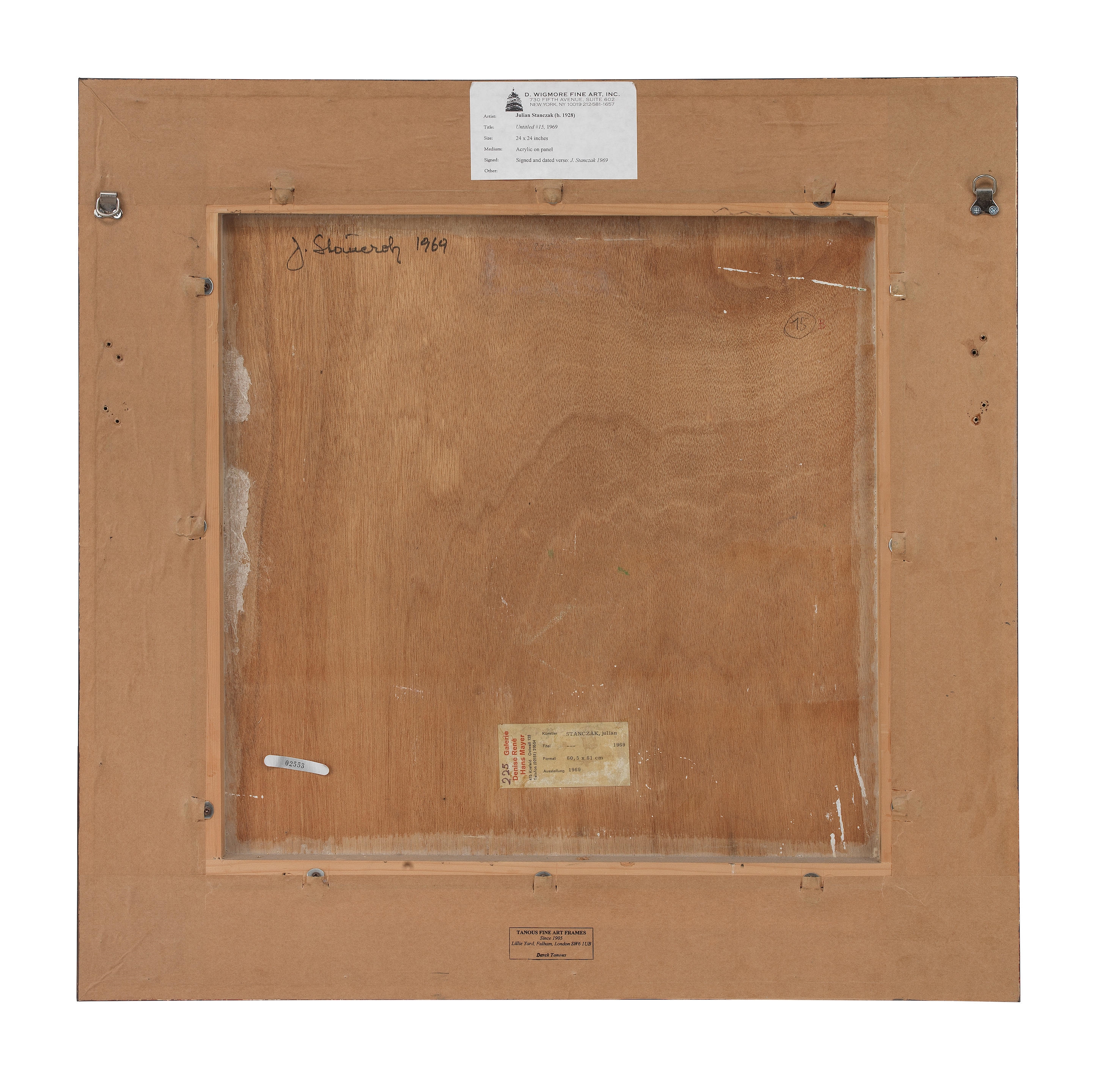 Julian Stanczak | Untitled #15 1969 (1969) | MutualArt