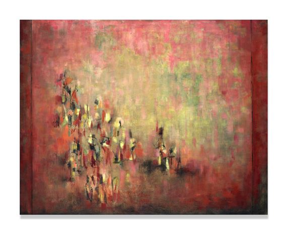 Norman Lewis | Untitled (Circular Procession of Figures) (1953) | MutualArt
