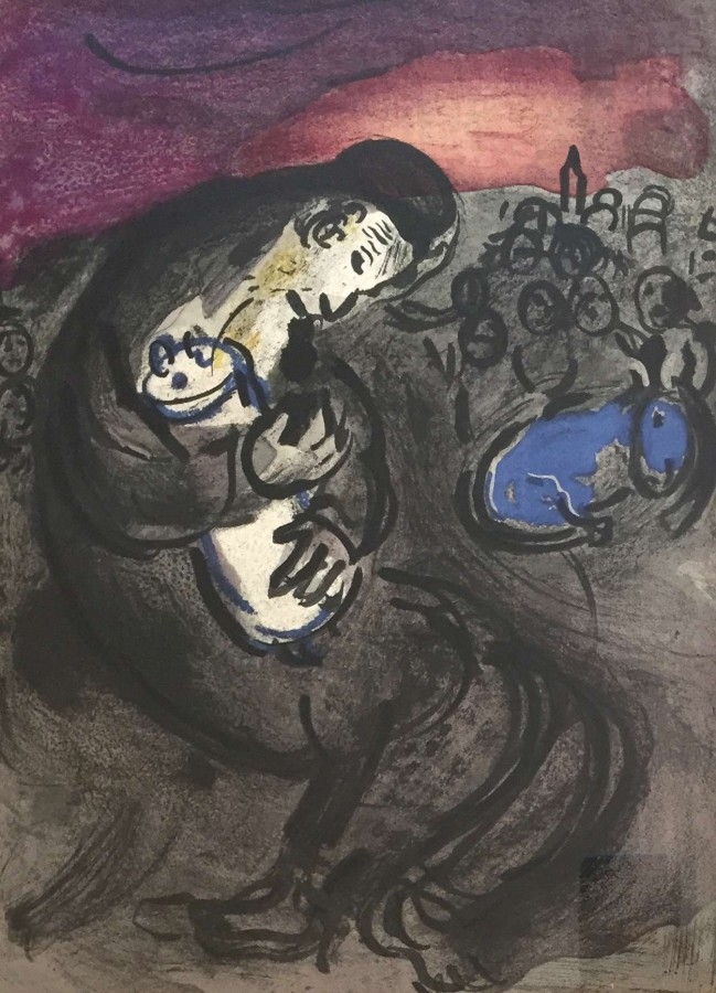 Marc Chagall | Jew with Torah | MutualArt