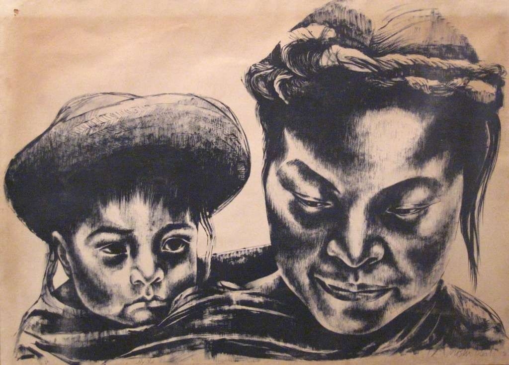 Moshe Gat | Children in Mexico | MutualArt