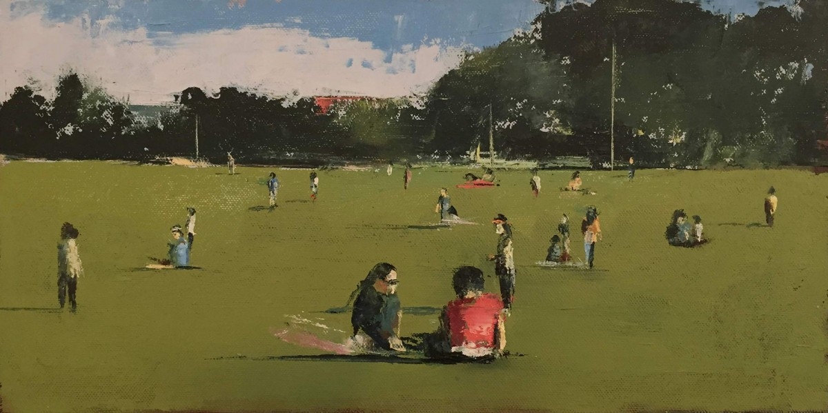 Yaron Cohen | Figures at the Yarkon Park (2016) | MutualArt