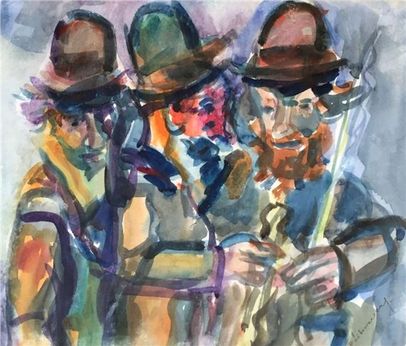 Pinchas Litvinovsky | Blessing the Lulav | MutualArt