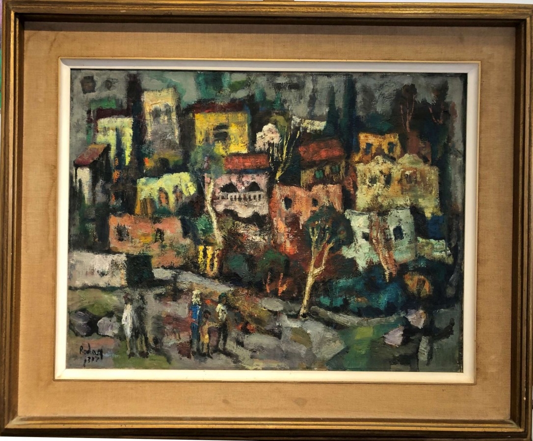 Jehuda Rodan | Figures in a Landscape | MutualArt