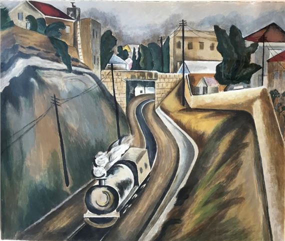 Sionah Tagger | The Neve Zedek Train | MutualArt