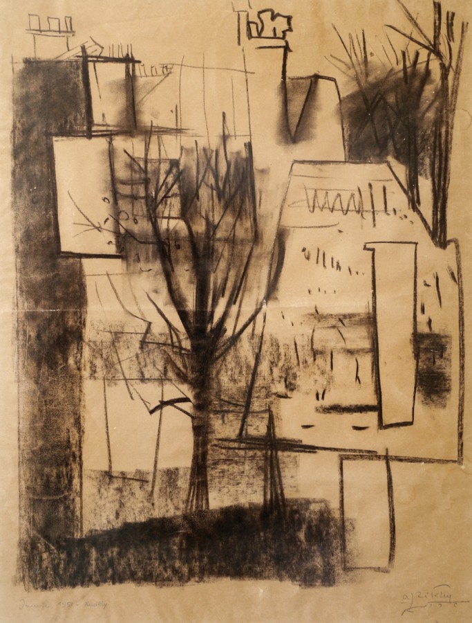 Avigdor Arikha | Jerusalem Landscape (1951) | MutualArt