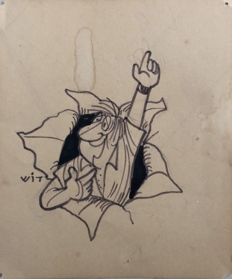 Dosh-Kariel Gardosh | Lot includes 2 Caricatures | MutualArt