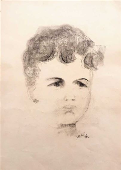 Batia Lichansky | Portrait of a Girl (1982) | MutualArt