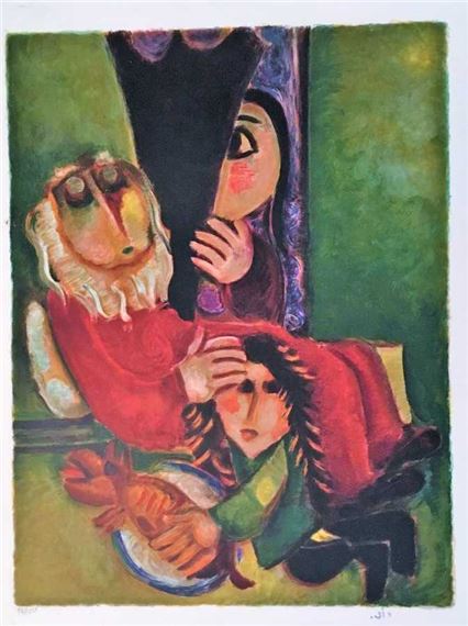 Leo Roth | Isaac Gives the Birthright to Jacob | MutualArt