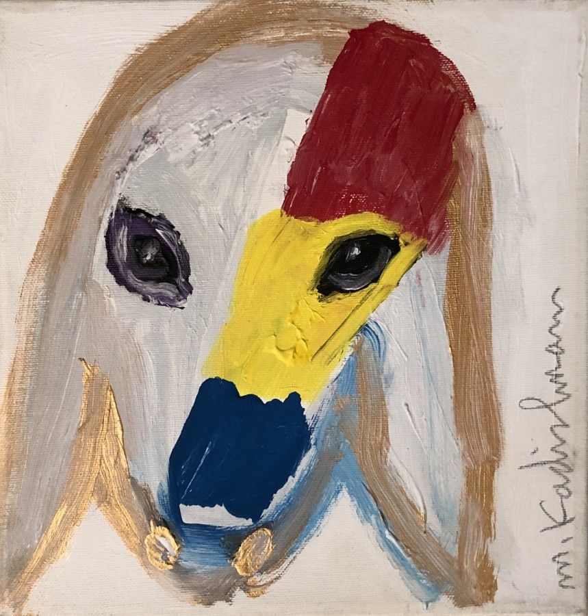 Menashe Kadishman | Sheep Head | MutualArt