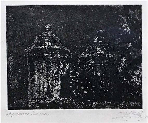 Avigdor Arikha | Still Life with Acorn | MutualArt