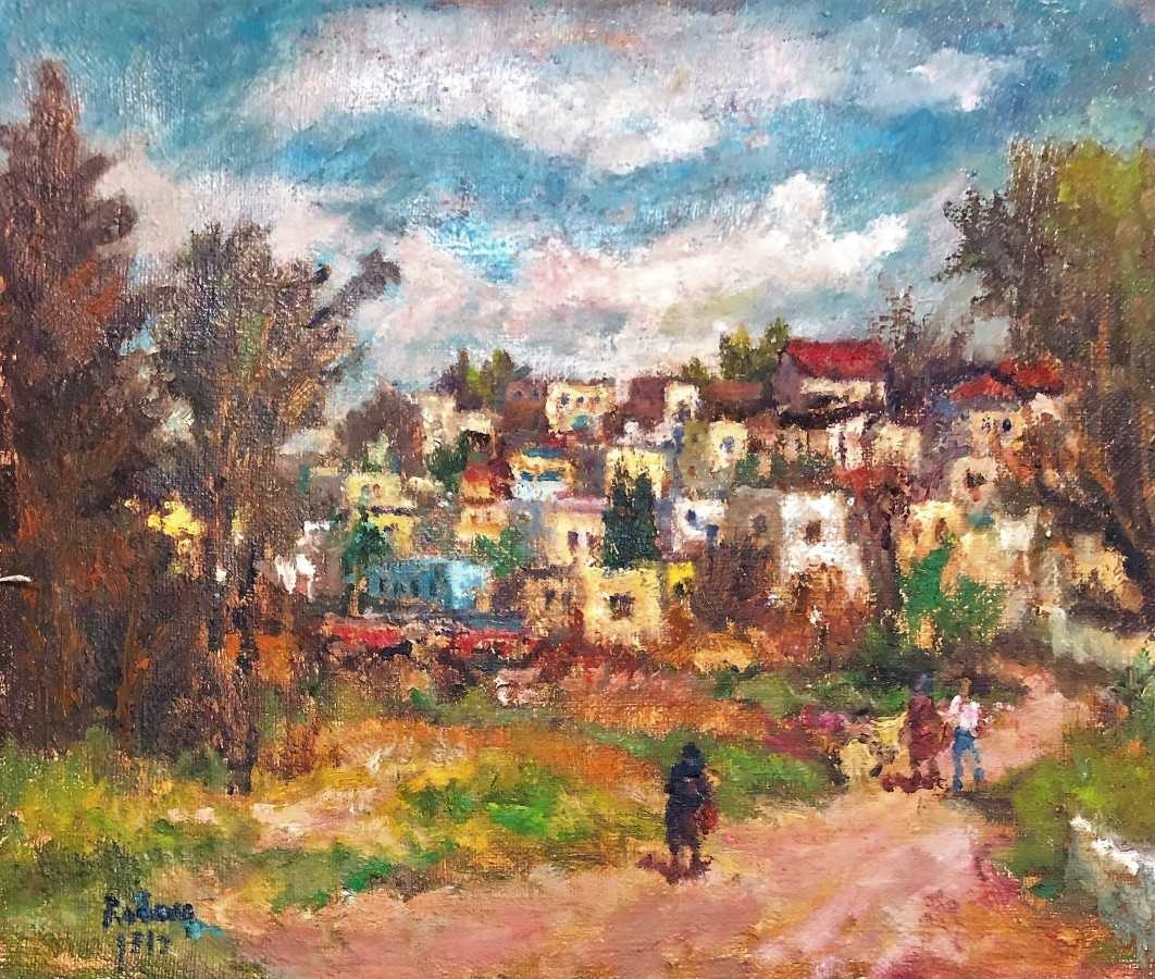 Jehuda Rodan | Figures in a Landscape | MutualArt