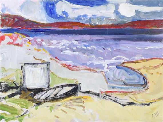 Rachel Grainger Hunt | BEACHED BOAT | MutualArt