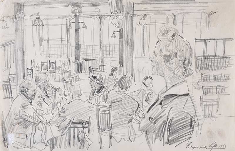 Raymond Piper | AFTERNOON DRINKS | MutualArt