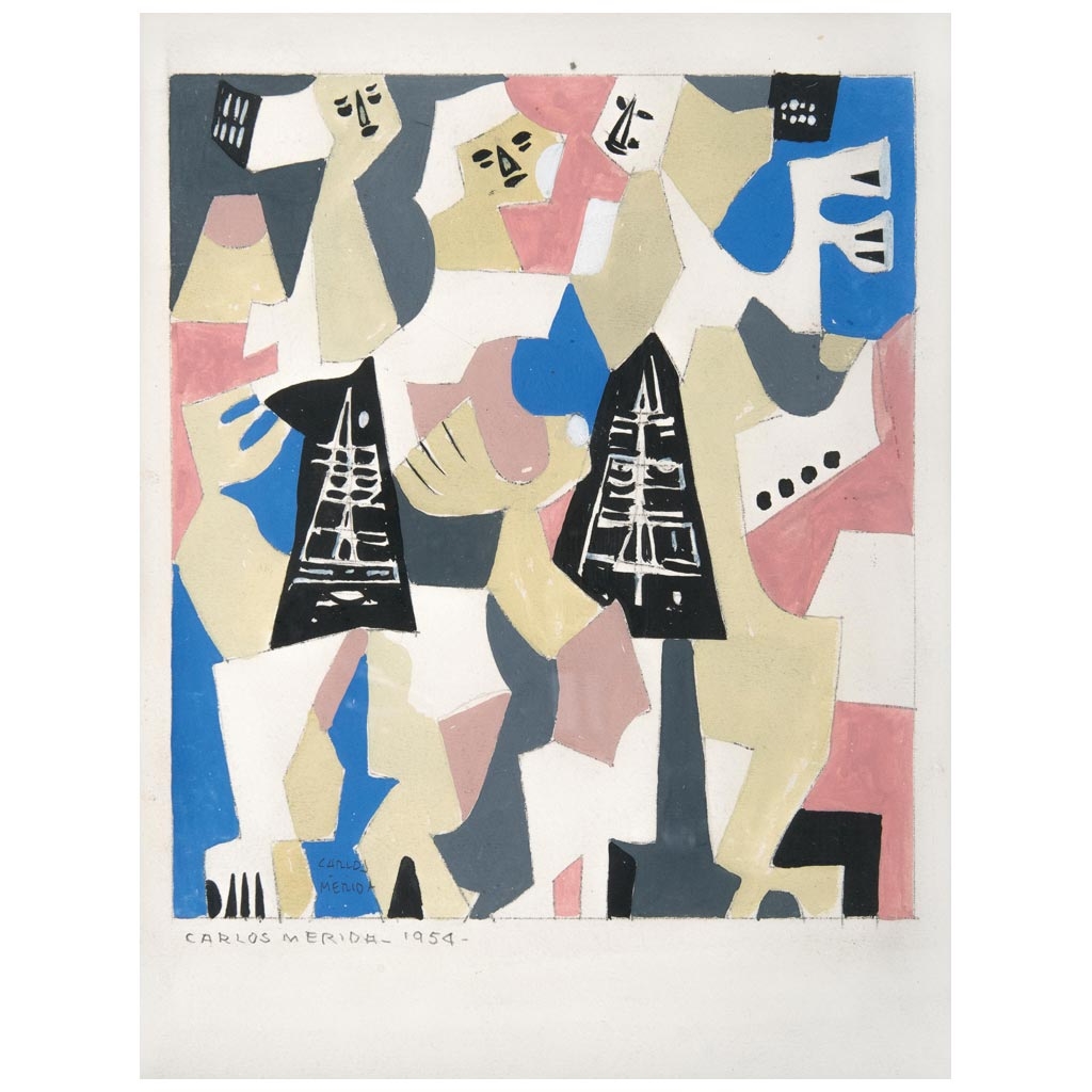 Carlos Mérida | Untitled (1964) | MutualArt