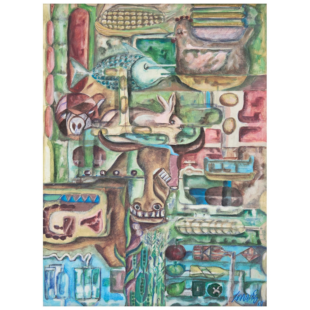Julio Carrasco | La comida (81) | MutualArt
