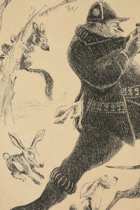 Alfred Bendiner | A GROUP OF CARTOON ILLUSTRATIONS AND A PRINT | MutualArt