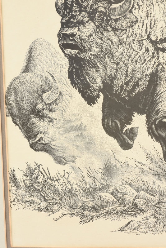 Bill O'Neill | Buffalo Hunt | MutualArt