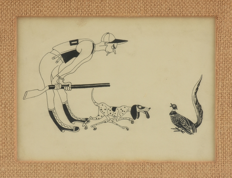 Alfred Bendiner | A GROUP OF CARTOON ILLUSTRATIONS AND A PRINT | MutualArt