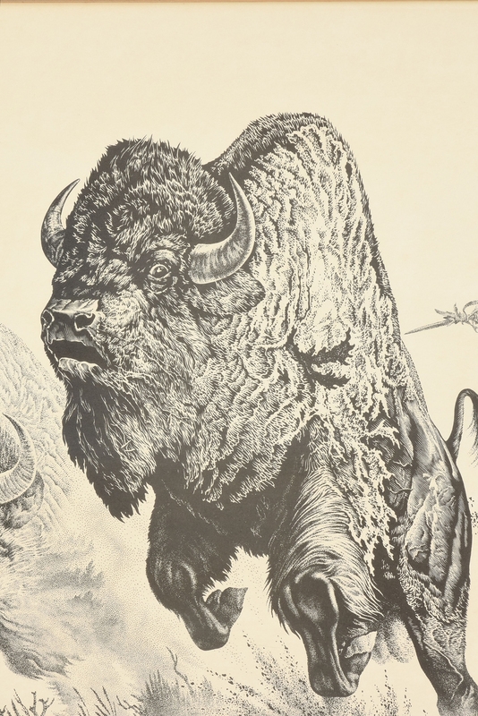 Bill O'Neill | Buffalo Hunt | MutualArt