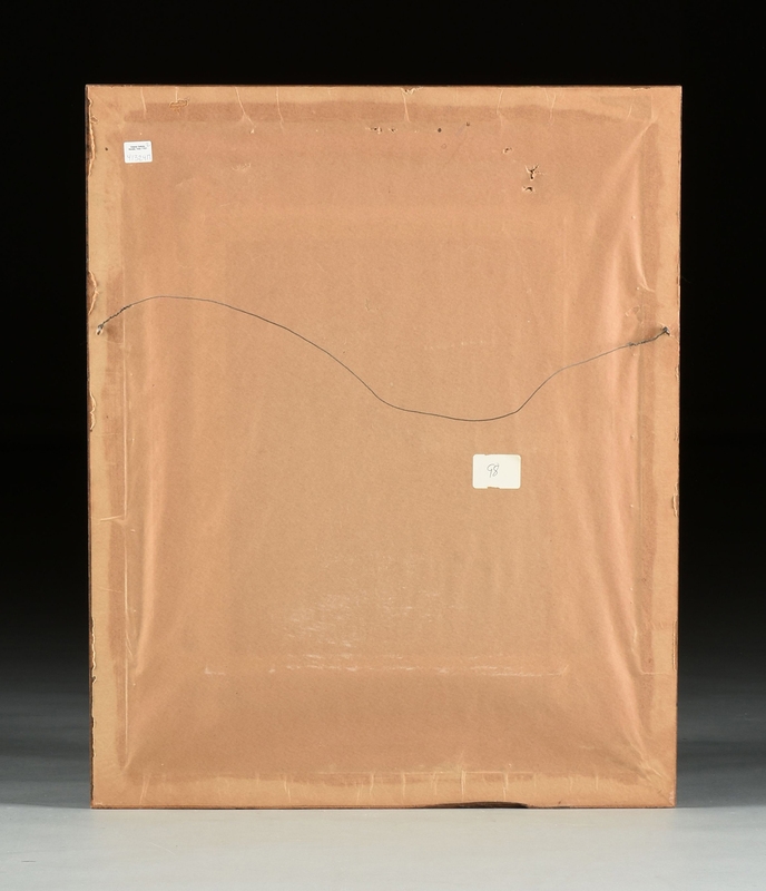 Boris Riab | Black and White Springer Spaniel | MutualArt