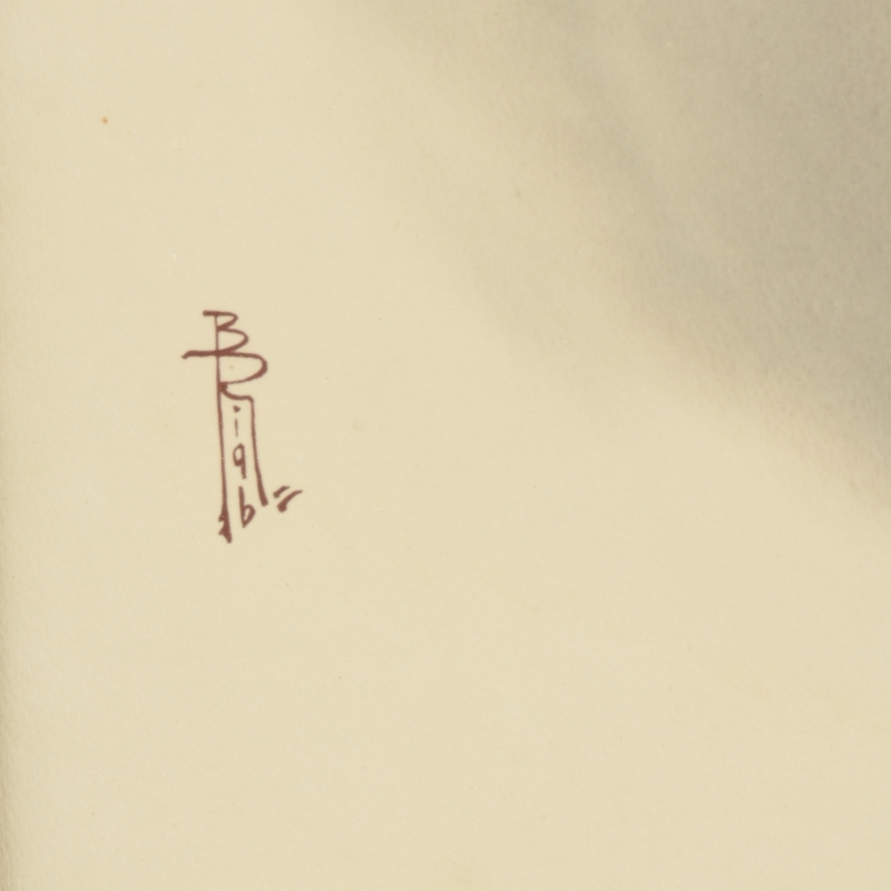 Boris Riab | Black and White Springer Spaniel | MutualArt