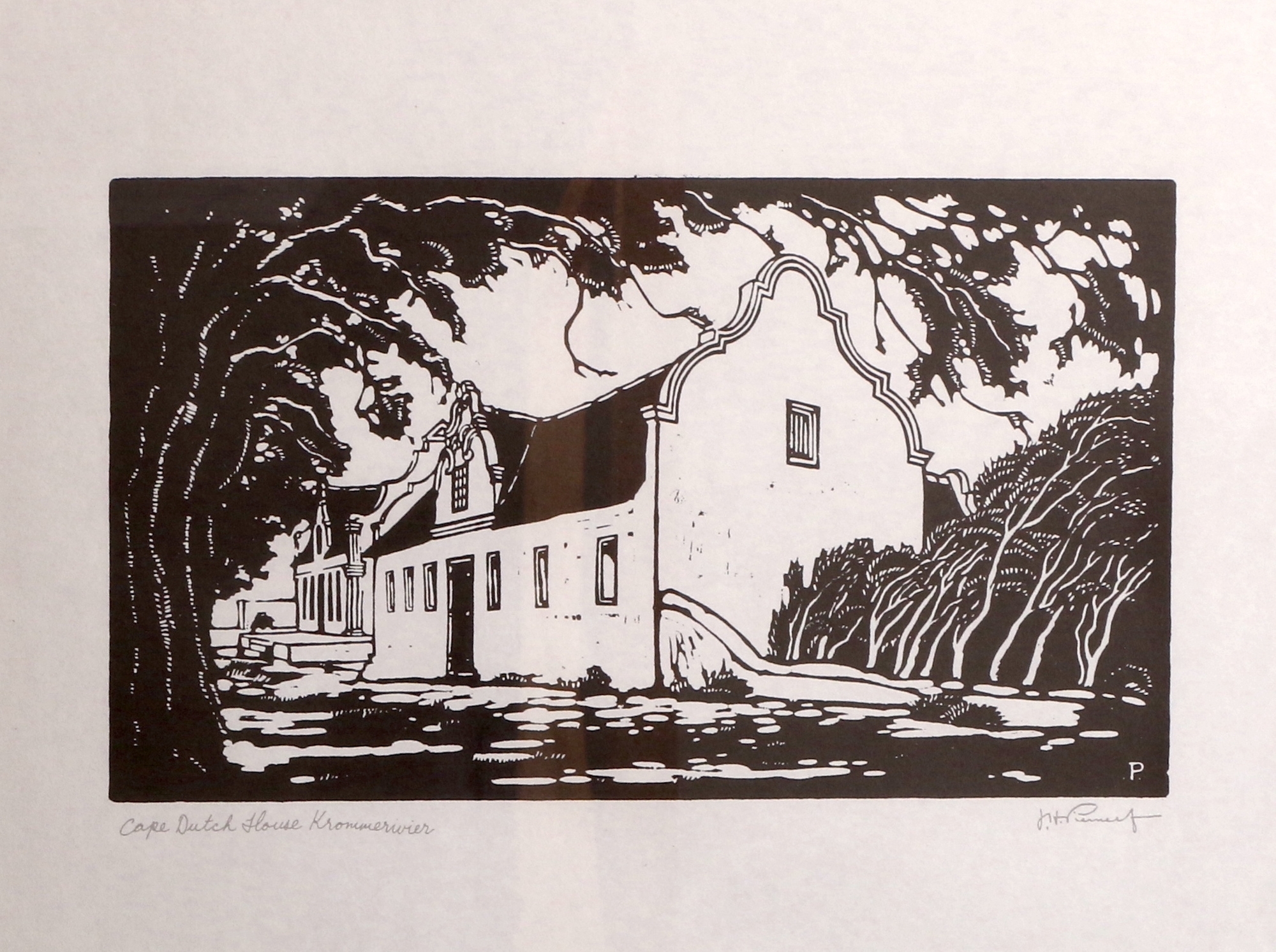Jacob Hendrik Pierneef | CAPE DUTCH HOUSE | MutualArt