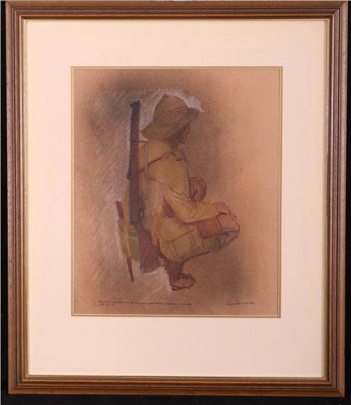 Michael Henry Edwards | PRELIM DRAWING FOR THE DELVILLE WOOD PANEL ...