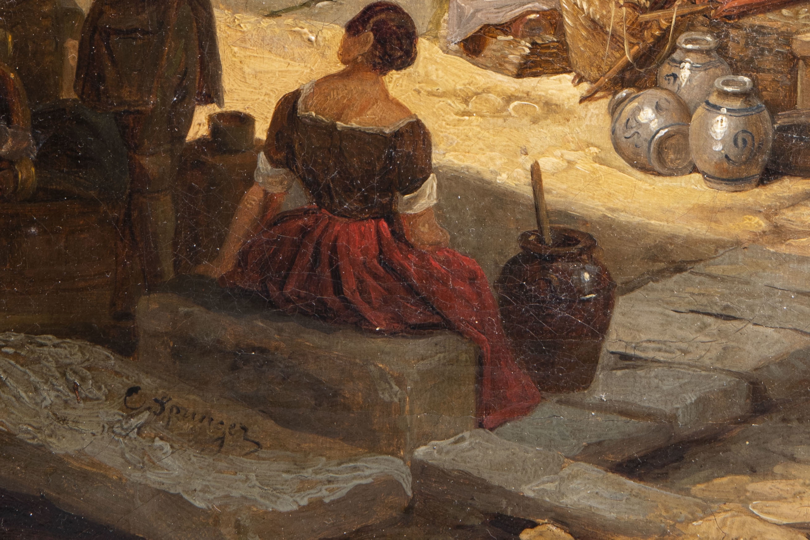 Dutch School, 18th Century | An animated cityscape (19) | MutualArt