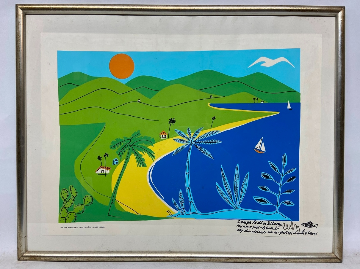 Carlos Pàez Vilarò | Playa Brasileña | MutualArt