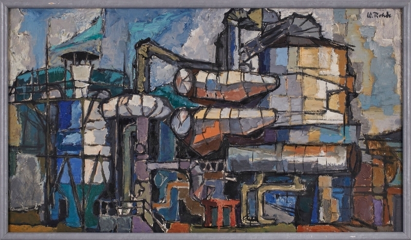 Werner Rohde | Industrielandschaft | MutualArt
