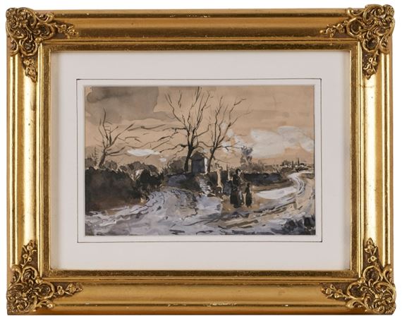 Ferdinand Balzer | Winterlandschaft | MutualArt