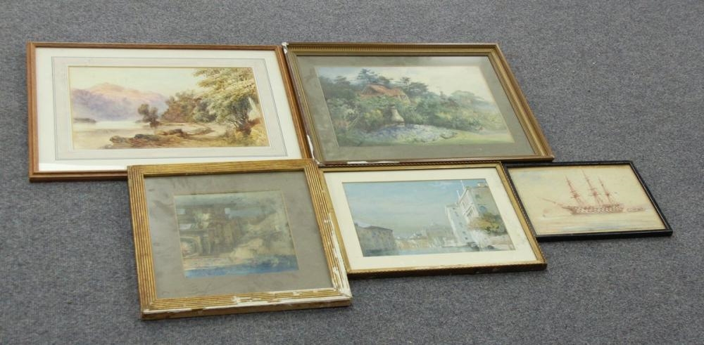 William Collingwood | William Collingwood/Lakeside Path/watercolour ...