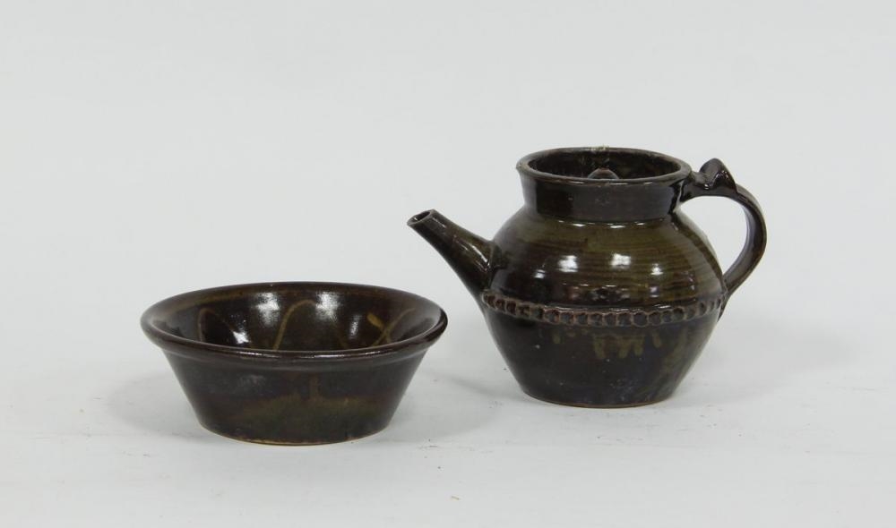 Seth Cardew | Wenford Bridge Pottery/A brown glaze teapot and cover ...