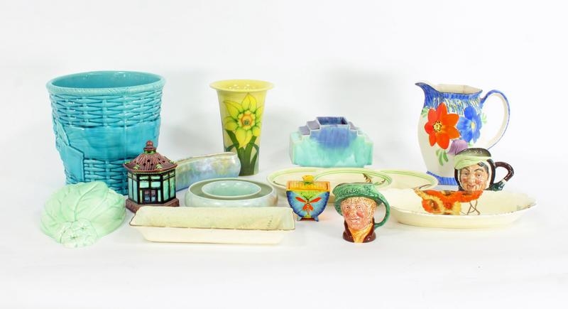 Clarice Cliff | A Clarice Cliff for Wilkinson Rodanthe pattern dish ...