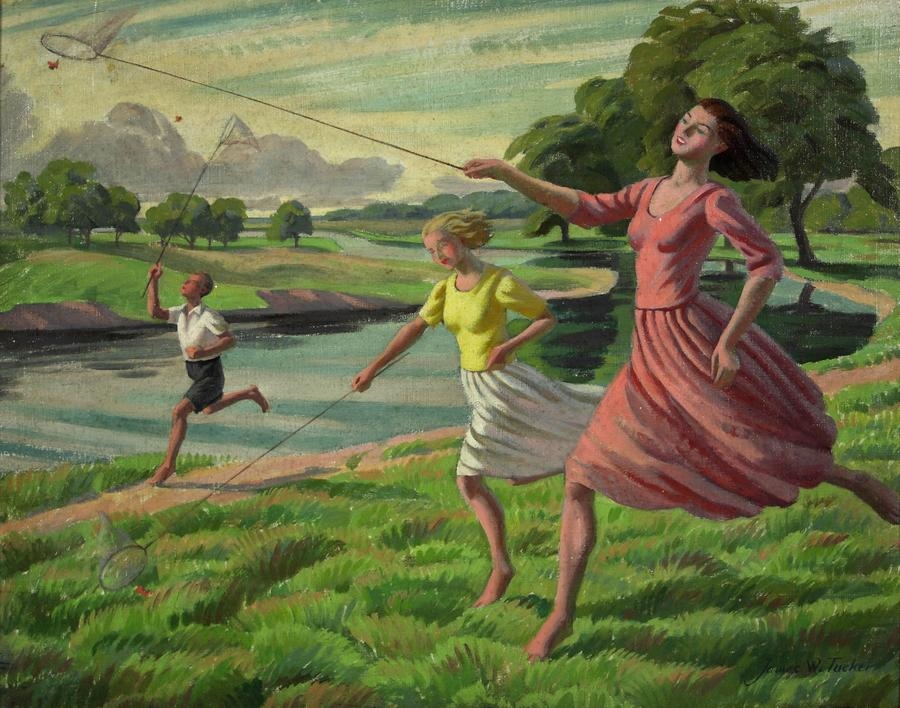 James Walker Tucker | James Walker Tucker/Children Running with ...