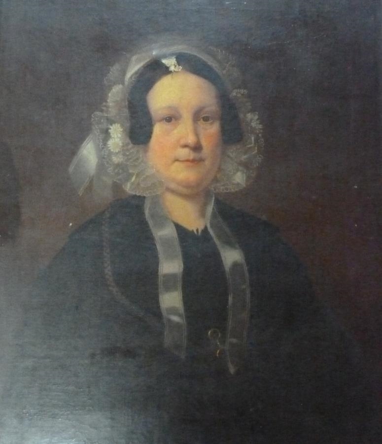 British School, 20th Century | 19th Century English School/Portrait of a Lady/half length (19th ...