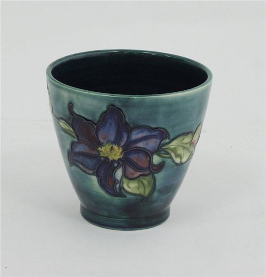 William Moorcroft | A Moorcroft Clematis pattern planter | MutualArt