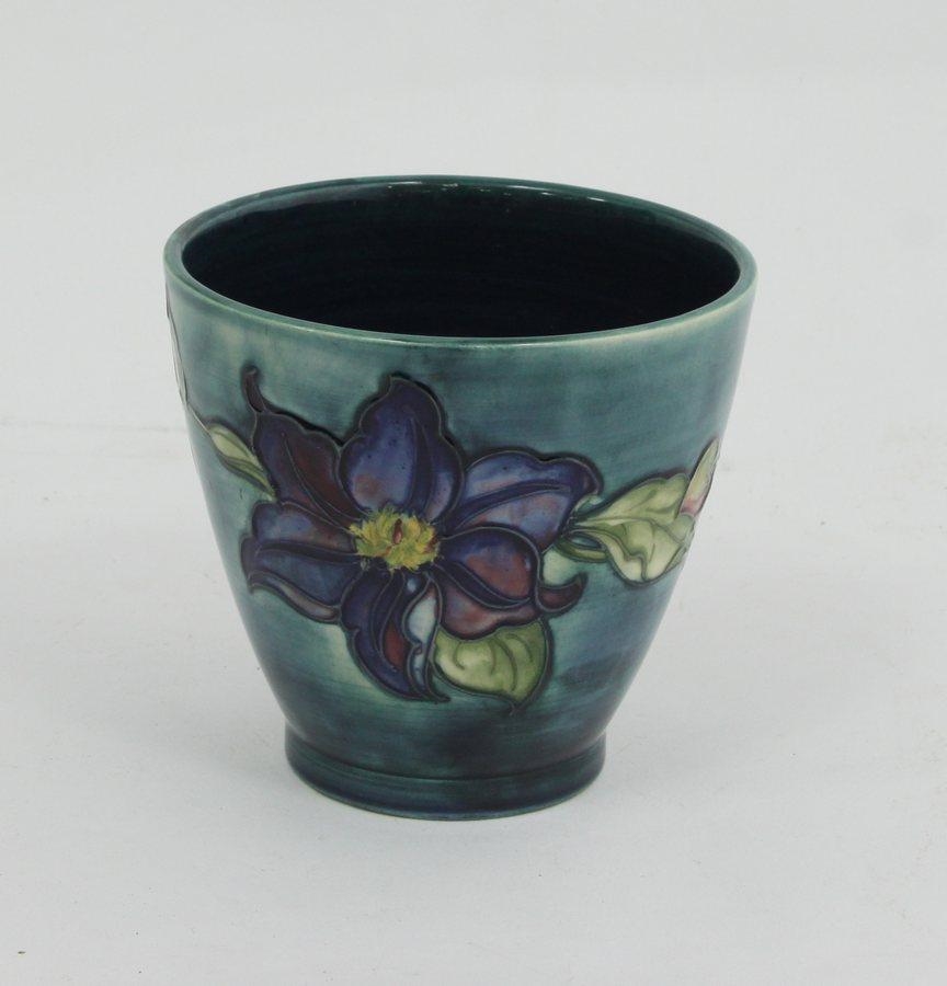 William Moorcroft | A Moorcroft Clematis pattern planter | MutualArt