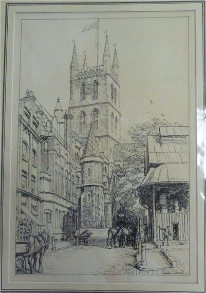 Harold Wilfred Sayer | Harold Sayer/The Suspension Bridge | MutualArt