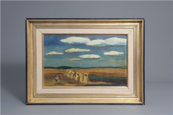 Jules de Sutter | The grain harvest | MutualArt