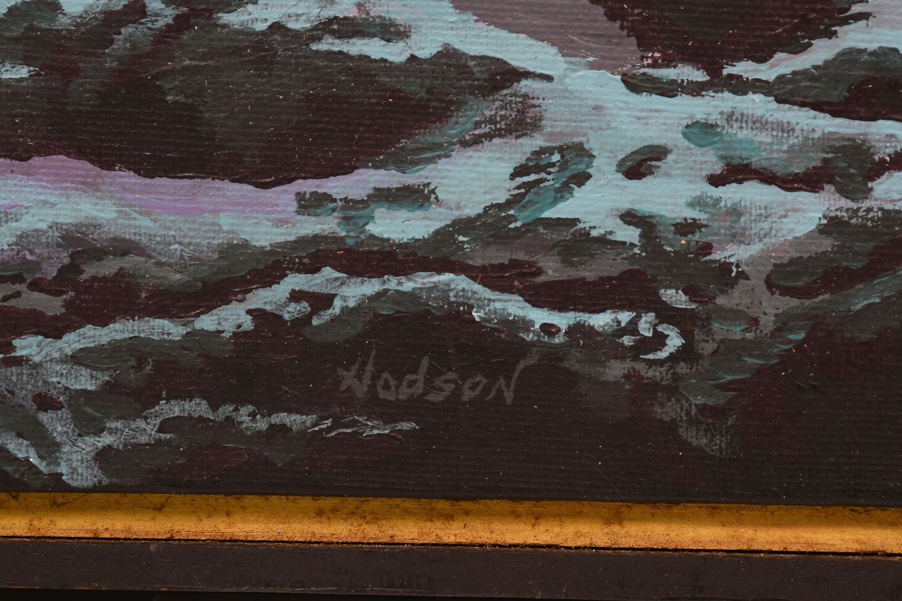 William Hudson | LUNAR LANDSCAPE PAINTING | MutualArt