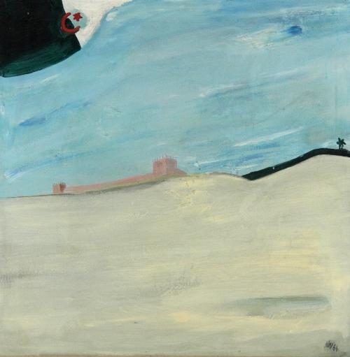 Michael Wishart | Michael Wishart/Algerian Landscape I/initialled/oil ...
