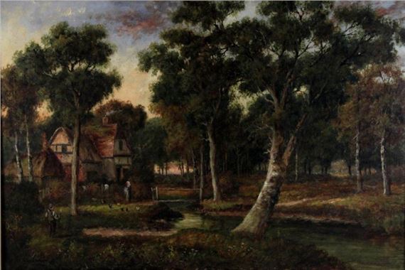 Maud Goodman | Maud Goodman/Within The New Forest/oil on canvas | MutualArt