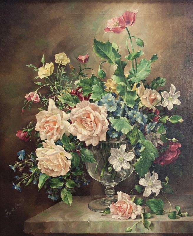 Harold Clayton | Harold Clayton (British 1896-1979)/Still Life | MutualArt